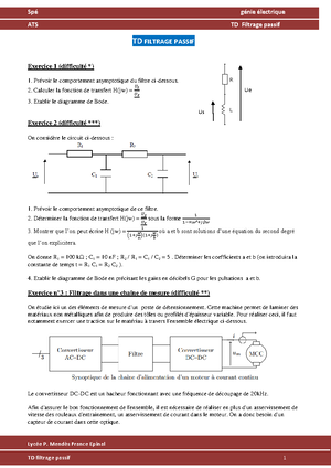 TP electronique de puissance - TPN° 1: Initiation au matlab/simulink Utilisation du toolbox ...