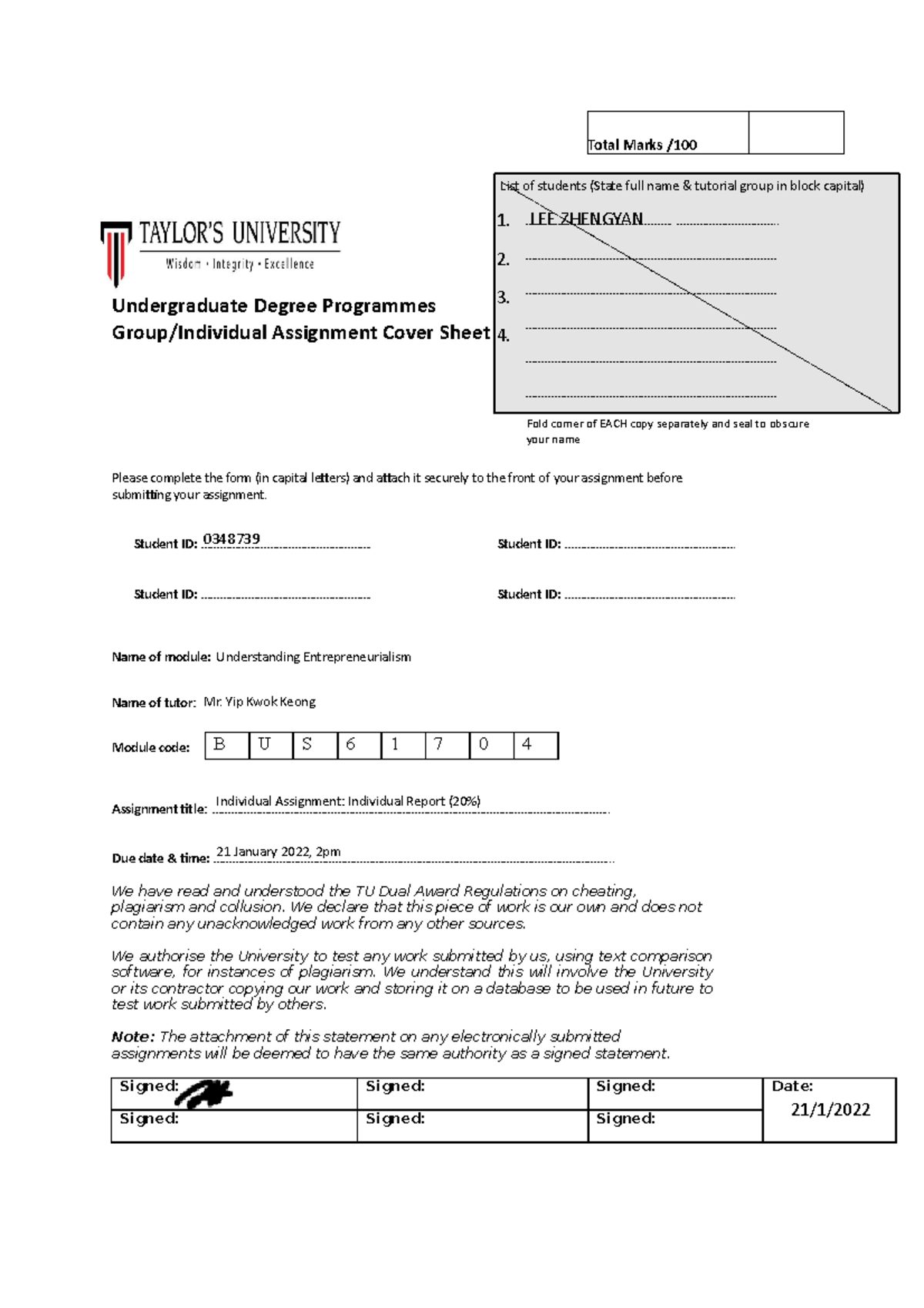 role model of elon musk - Undergraduate Degree Programmes Group ...