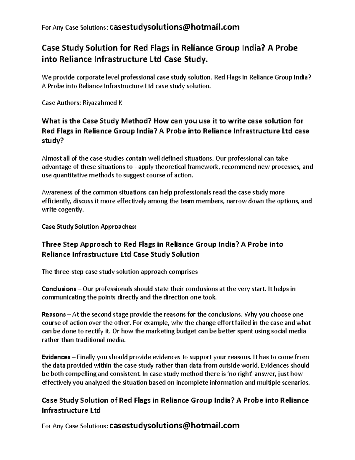 Red Flags in Reliance Group India A Probe into Reliance Infrastructure ...