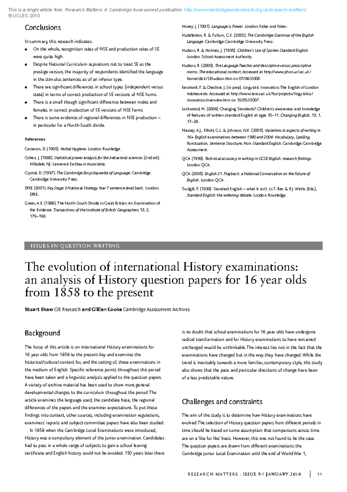 473649 the evolution of international history examinations an analysis ...