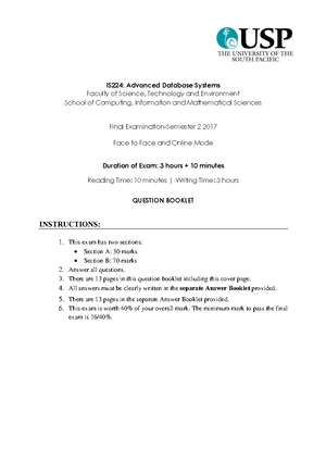 Database Systems 12e by Carlos Coronel - Chapter 2: Data Models - Week 2 Exercise CHAPTER 2 ...