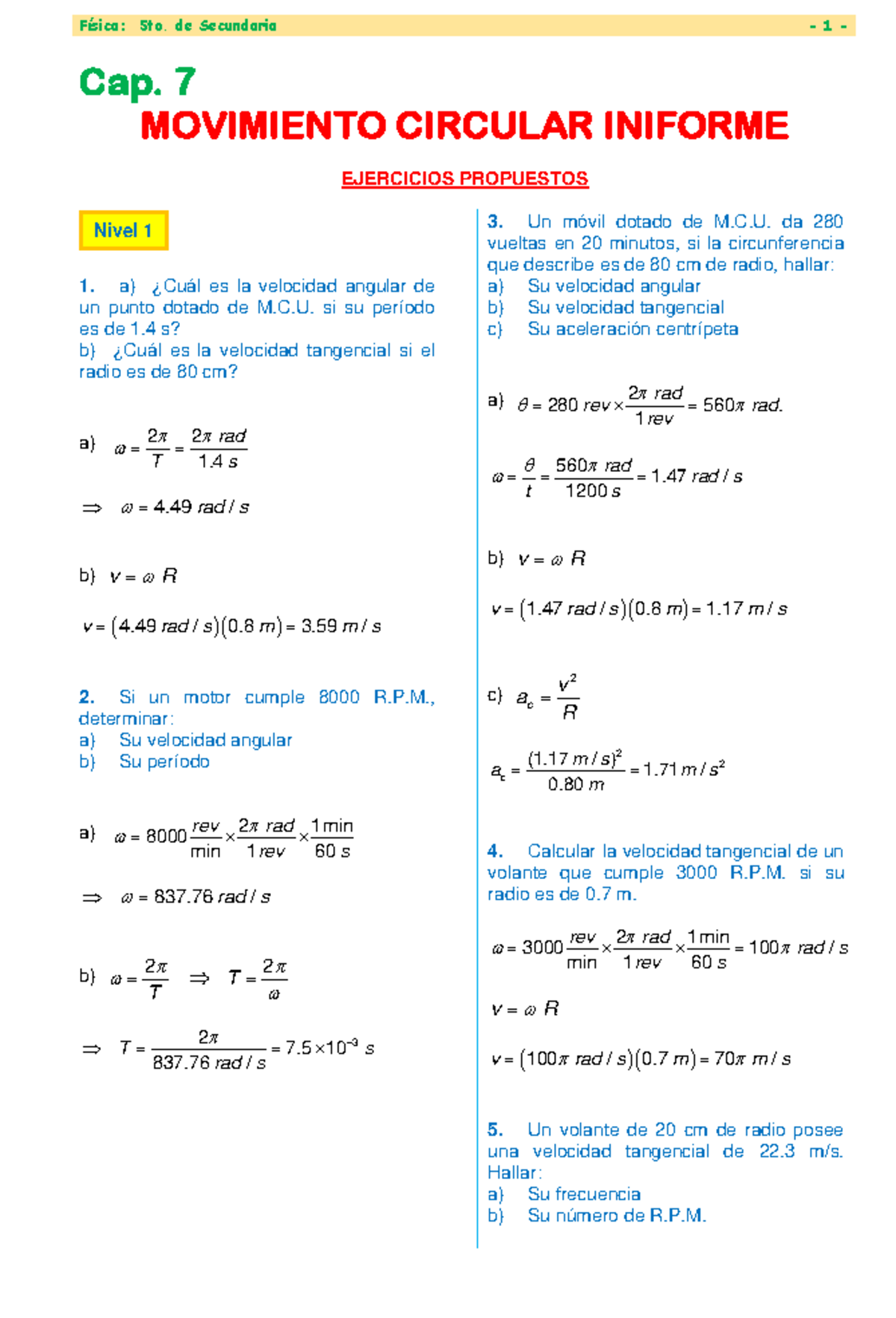 Movimiento-circular-iniforme-nivel-1-3 compress - Física: 5to. de Secundaria - 1 - Nivel 1 a ...