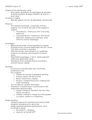 ANP1111 Guide 2022 - ANP1111V Essentials of Anatomy & Physiology I ...