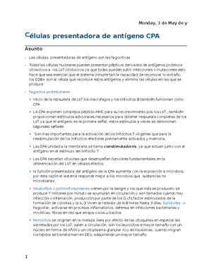 Doc2 - siu - Inmunología - Studocu