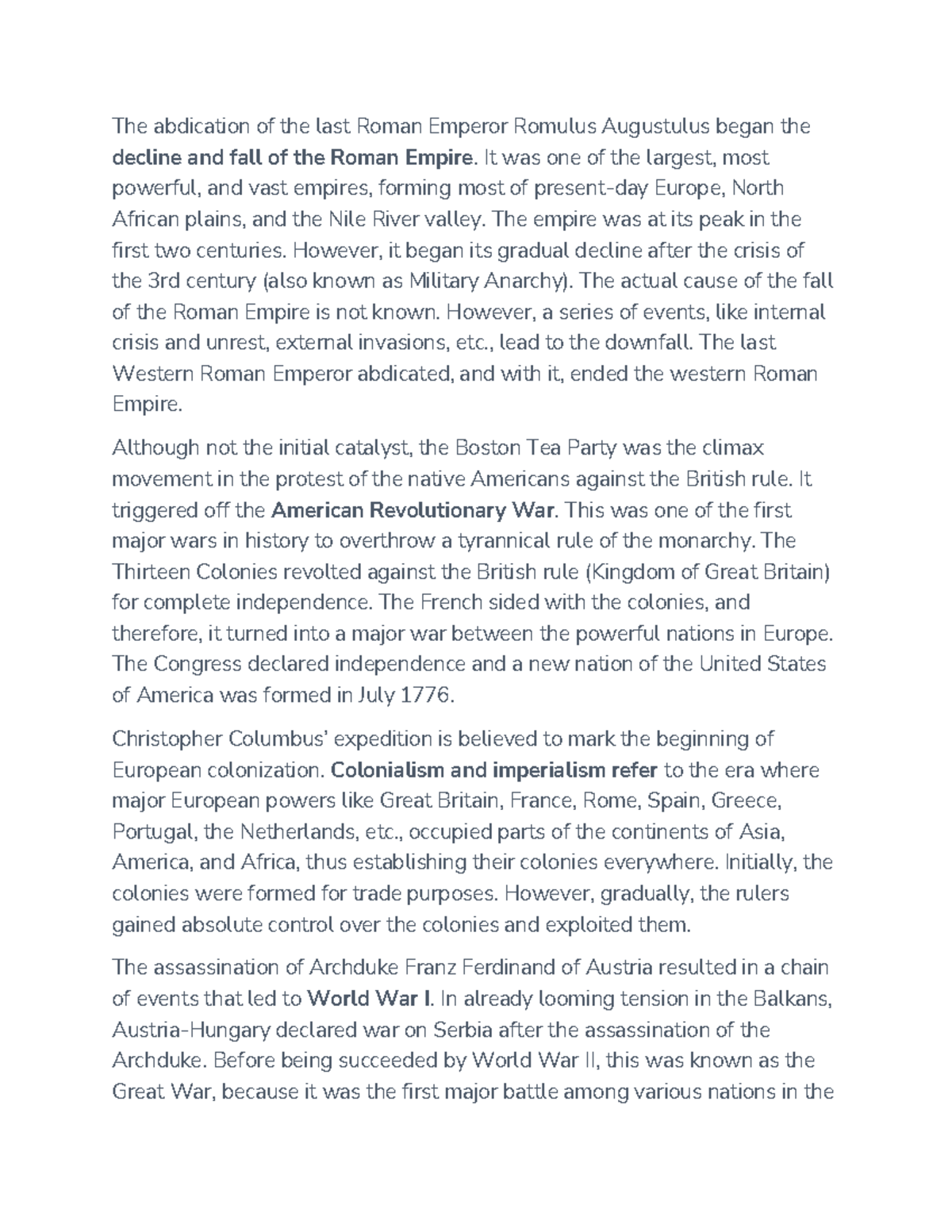 Document 11 - Kendrick Croteau - The abdication of the last Roman ...