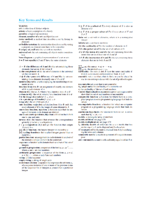 Cheatsheet - All the topic formulas - Discrete Mathematics - Rules of ...