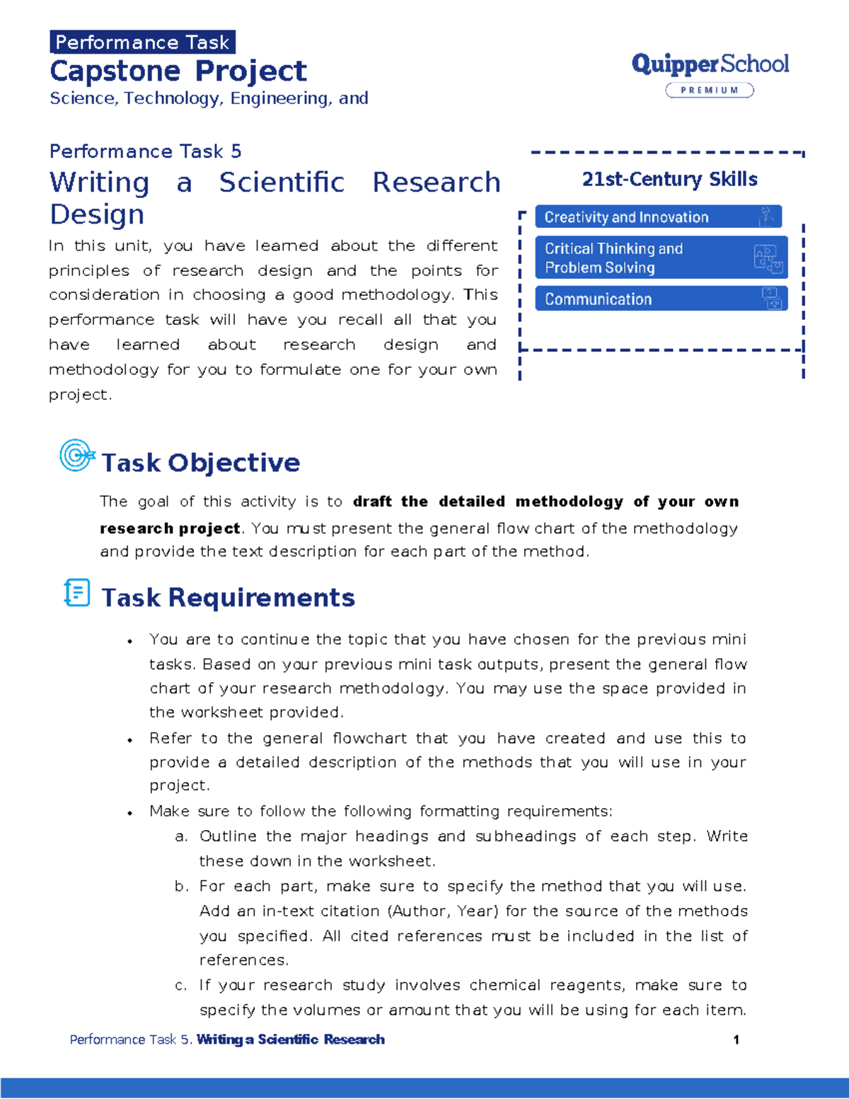 CAPS 12 Q2 05 PT FD - Notes - Capstone Project Science, Technology ...
