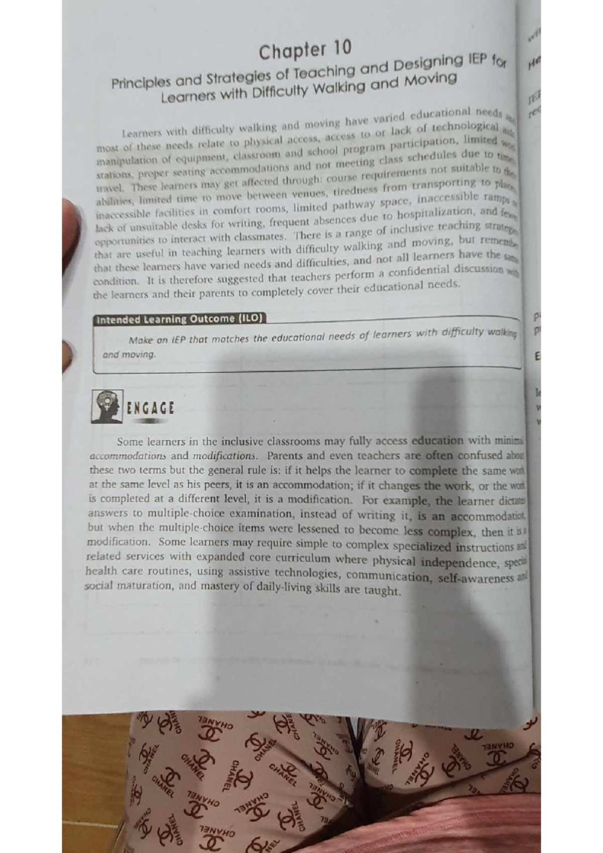 CHAP 10 SPED - reference for SPED chap 10 - Bachelor of Elementary Education - Studocu