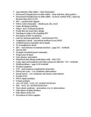 Example GI chart-1 - gastrointestinal disorders test guide - Problem ...
