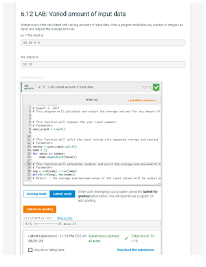 [Solved] Assign sumextra with the total extra credit received given list - Introduction to ...