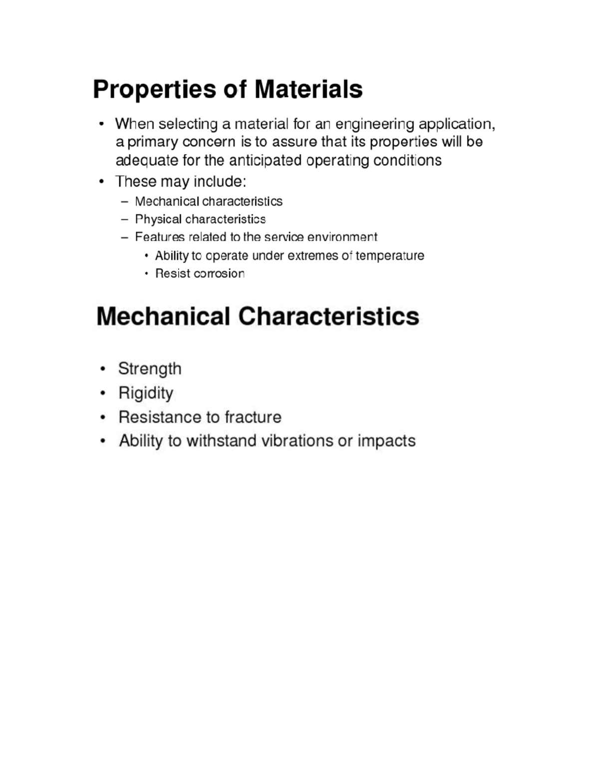 Material Properties pdf - Engineering mechanics static solution - NUST ...