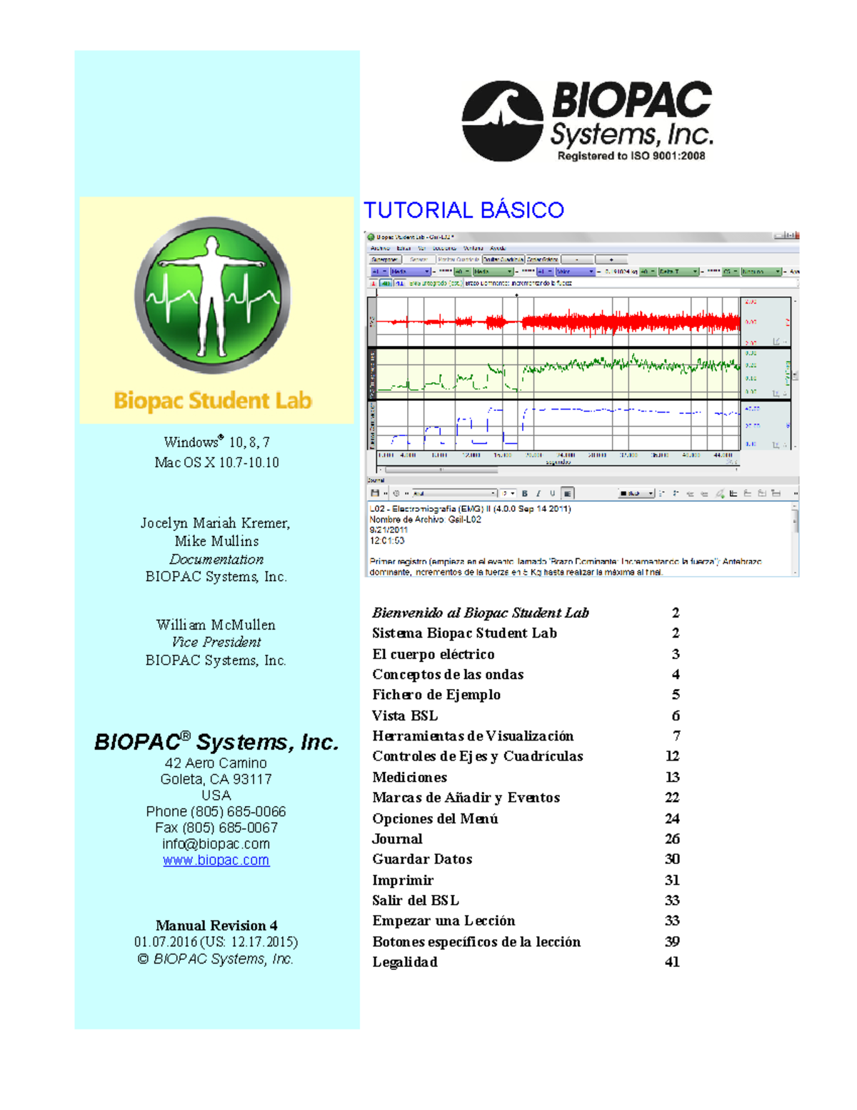 Bsl 4 tutorial es - Windows® 10, 8, 7 Mac OS X 10-10. Jocelyn Mariah ...