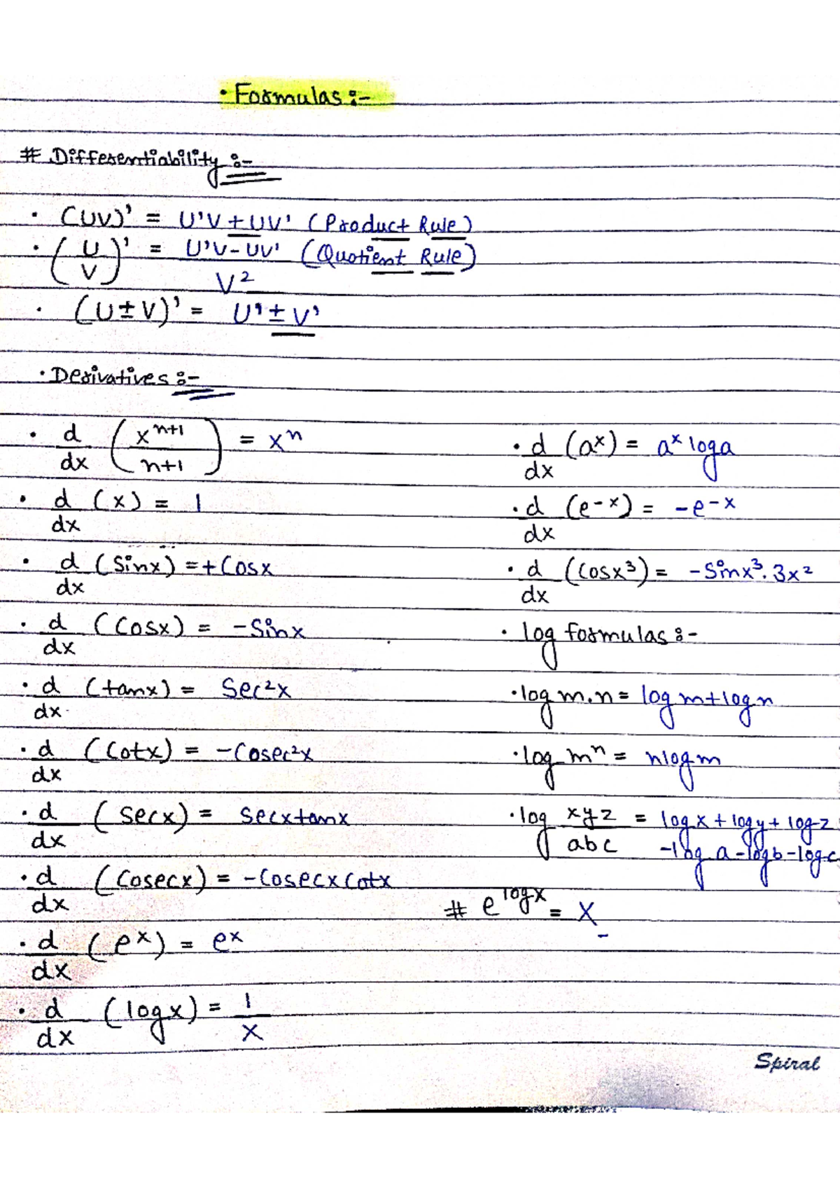 Unit 1 Maths complete - Bsc(H) Mathematics - Studocu