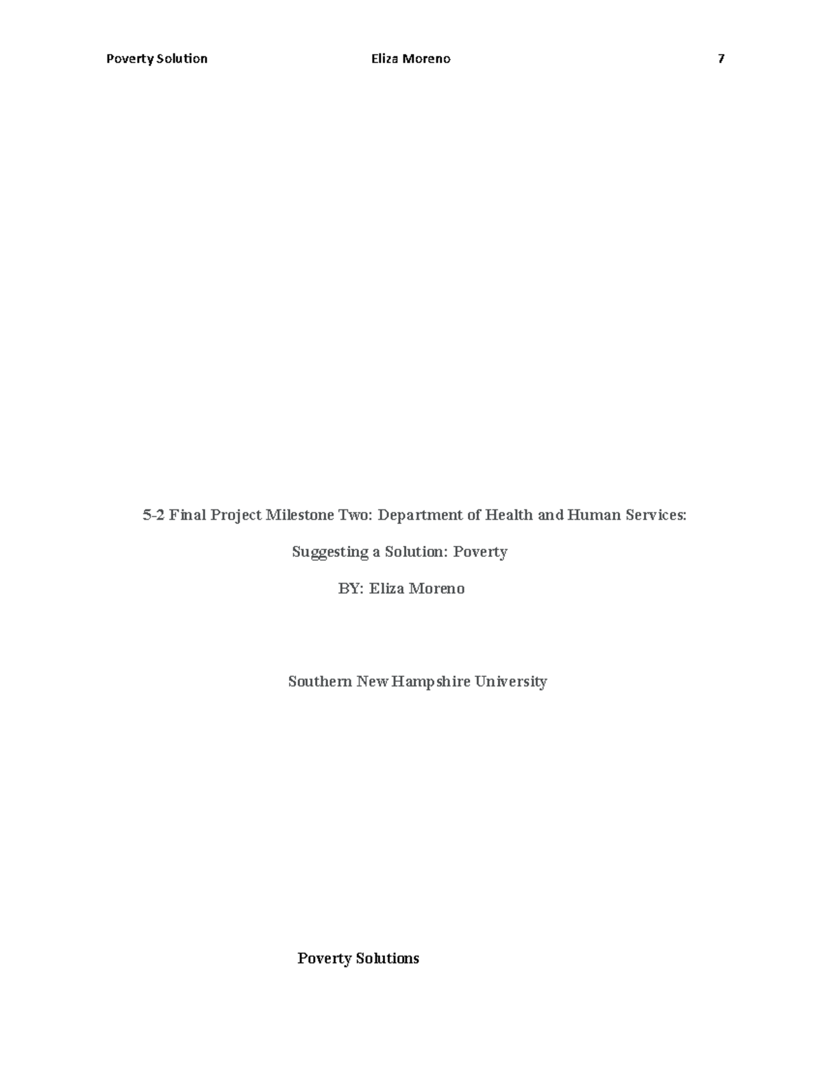 5-2 Milestone Three - Essay Outline - 5-2 Final Project Milestone Two ...