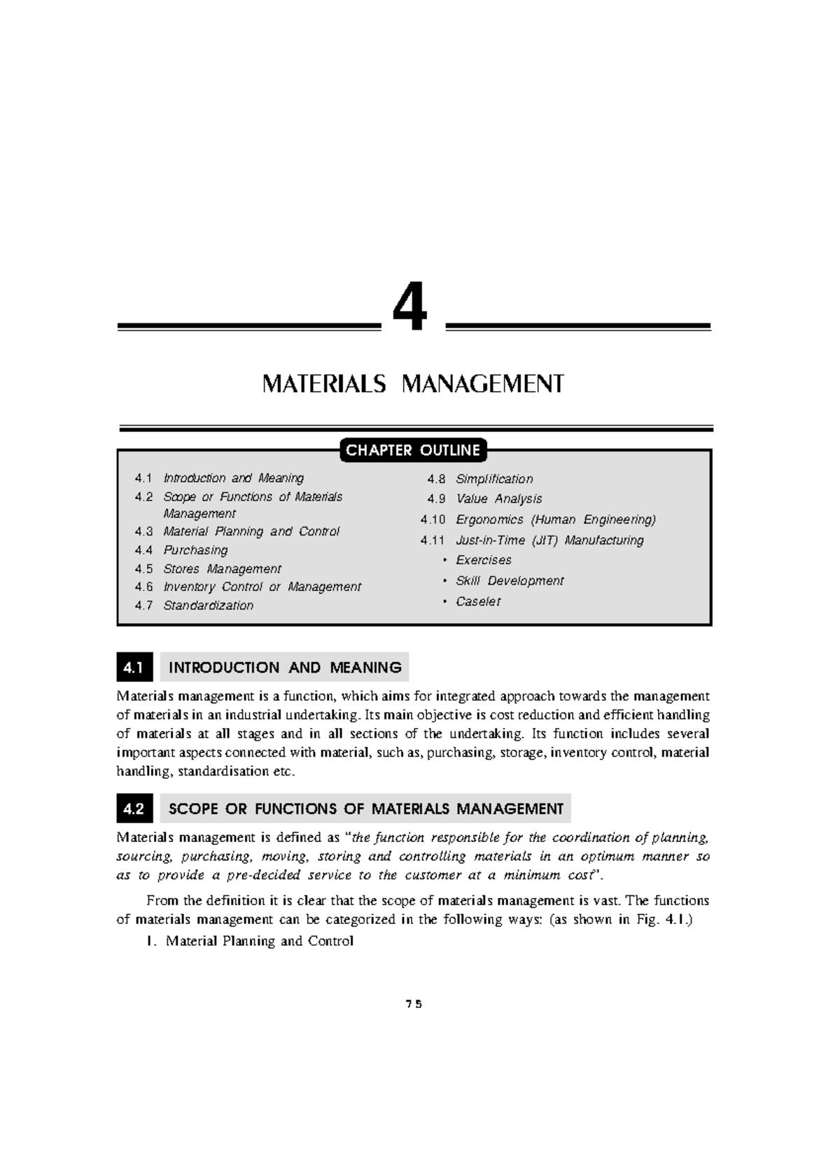 5 - Materials for CBM subject - 4 INTRODUCTION AND MEANING Materials ...