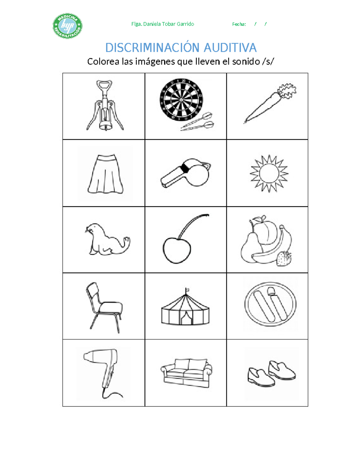 ACTIVIDADES A TRABAJAR - Trastorno, evaluación e intervención de habla ...