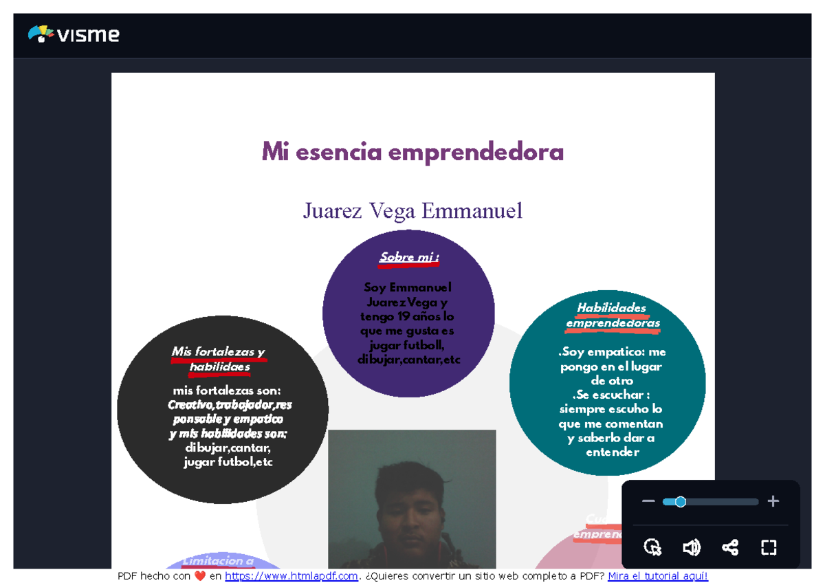 My visme co view ep766wyx-mi-esencia-emprendedora - PDF hecho con en ...