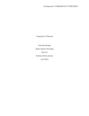 UNV-508 Reference LIST - 1 Reference List Assignment Deborah Kunduyi ...