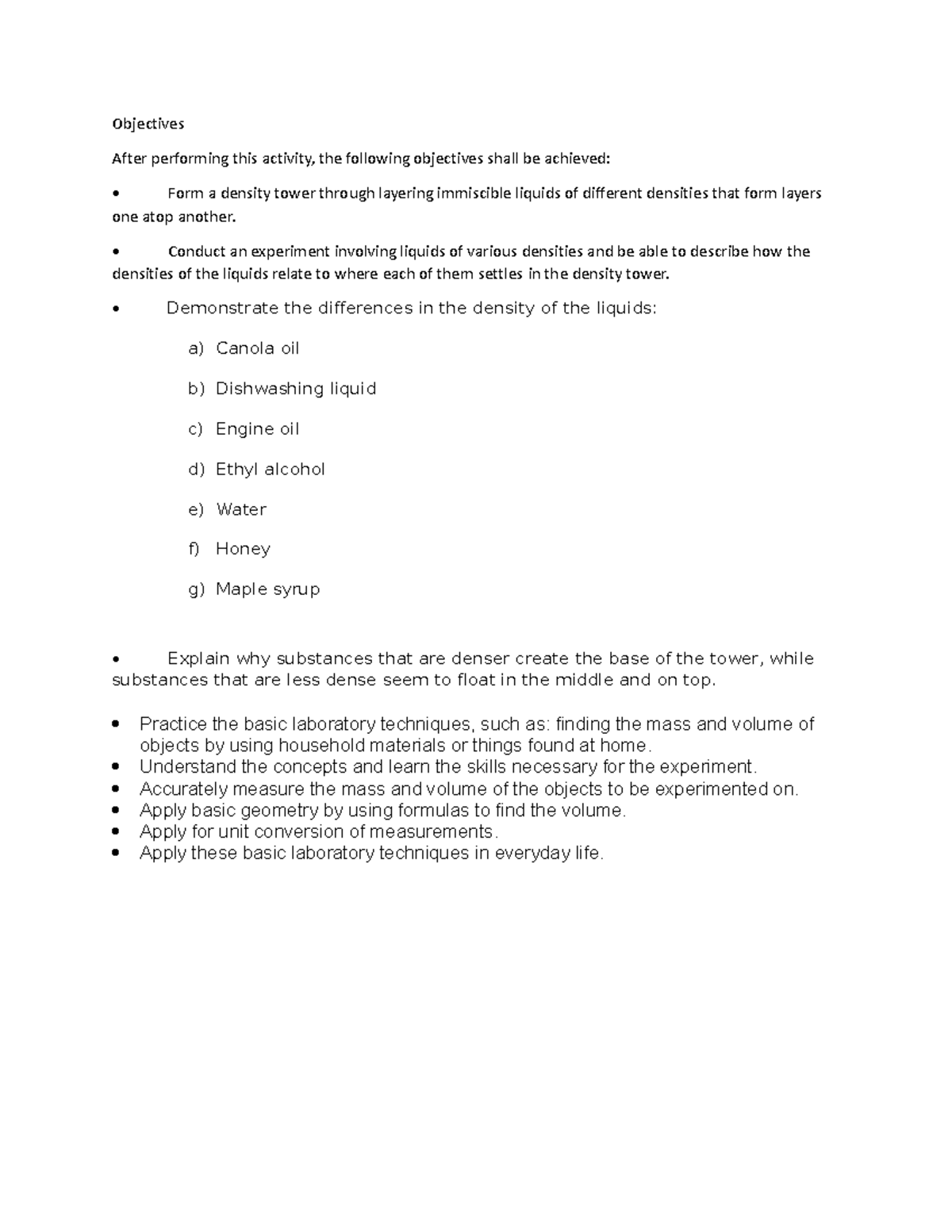 Basic Lettering - Objectives After performing this activity, the ...