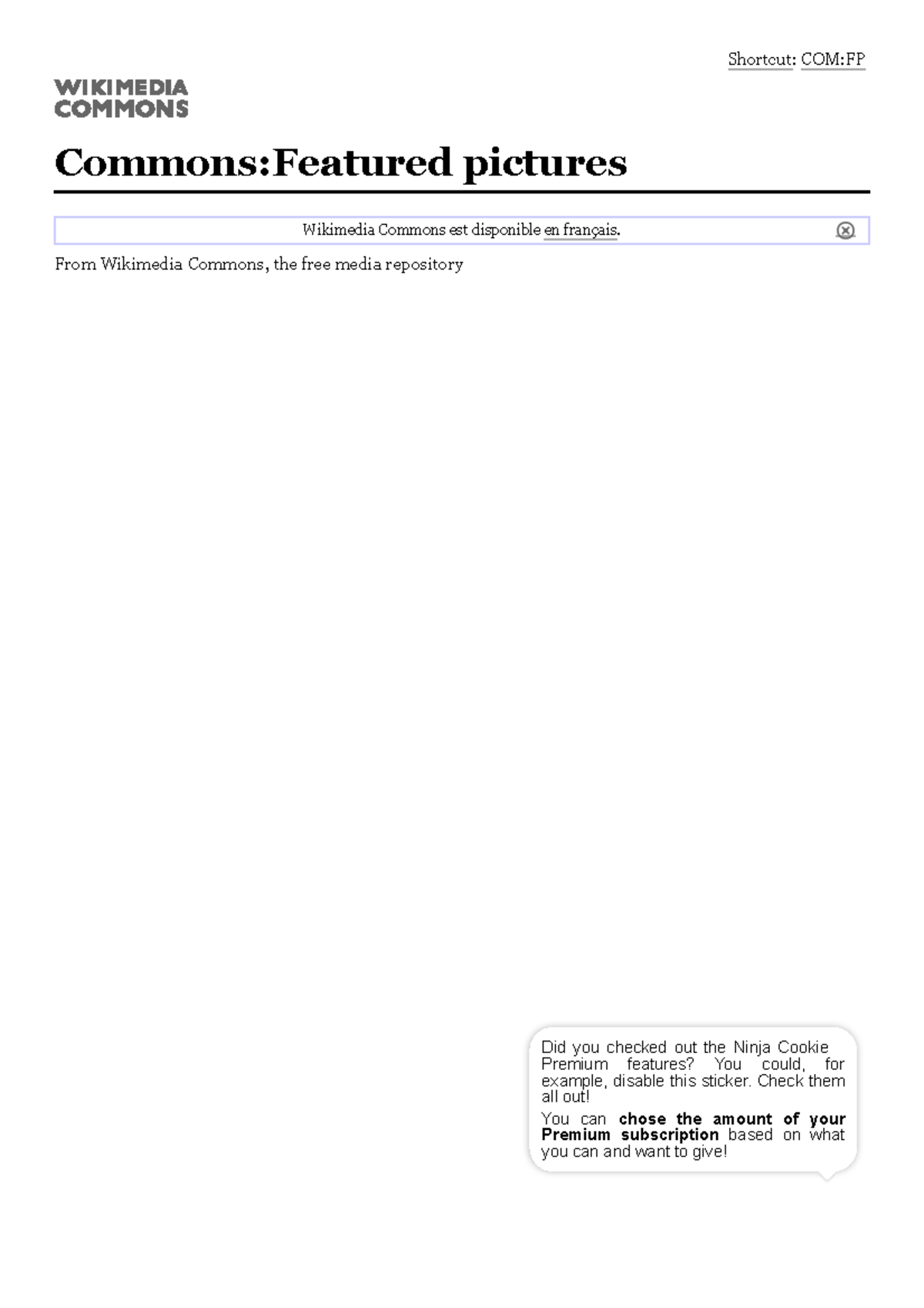 Commons Featured pictures - Wikimedia Commons - Commons:Featured ...