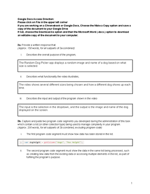 Copy of APCS-P Module Eight Lesson One Activity Guide - Google Doc ...