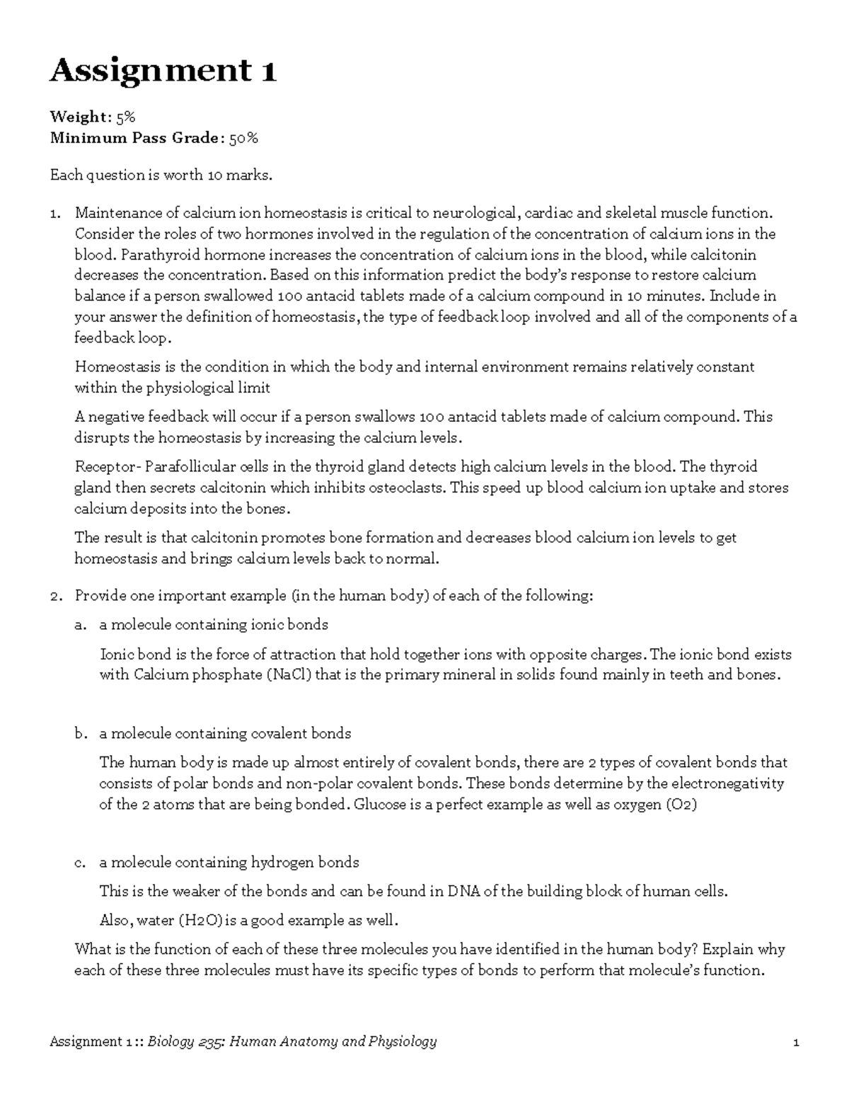 INST 301 world view on holistic education - Assignment 1 Weight: 5% ...