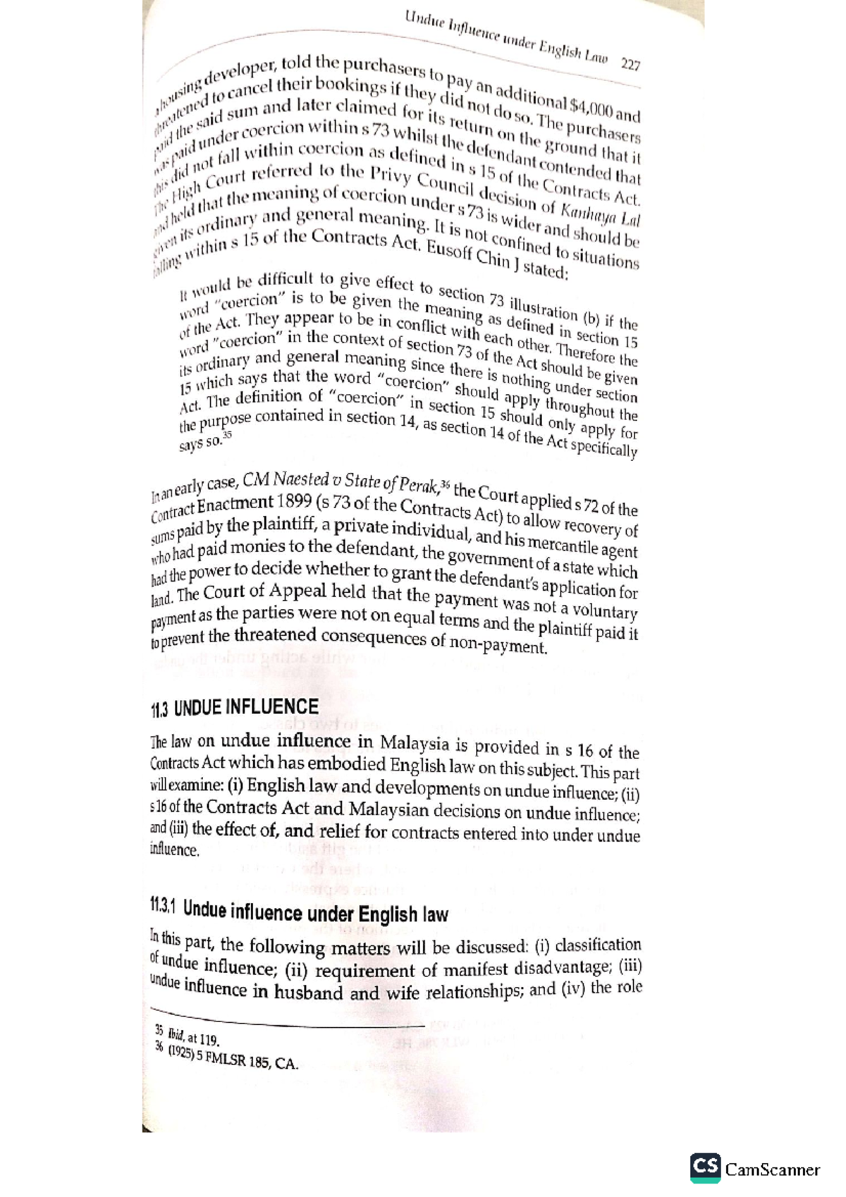 Cheong May Fong - Undue Influence - told the purchasers bookings and ...
