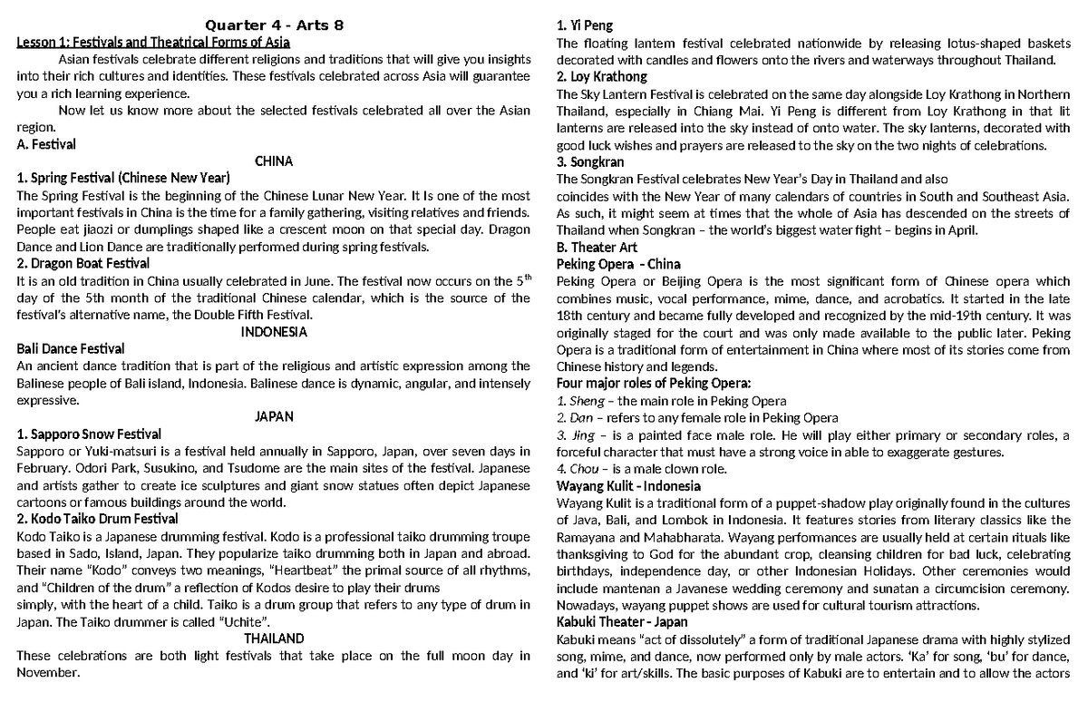 A8Q4-LAS - yuweushyugiwuefchiuiuhyuhsiudhch - Quarter 4 - Arts 8 Lesson ...