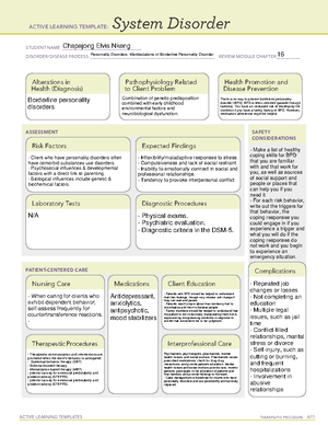 Therapeutic Communication - Basic Concept - ACTIVE LEARNING TEMPLATES ...