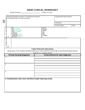 [Solved] a SMART goal to learn about stages and management of pressure ...