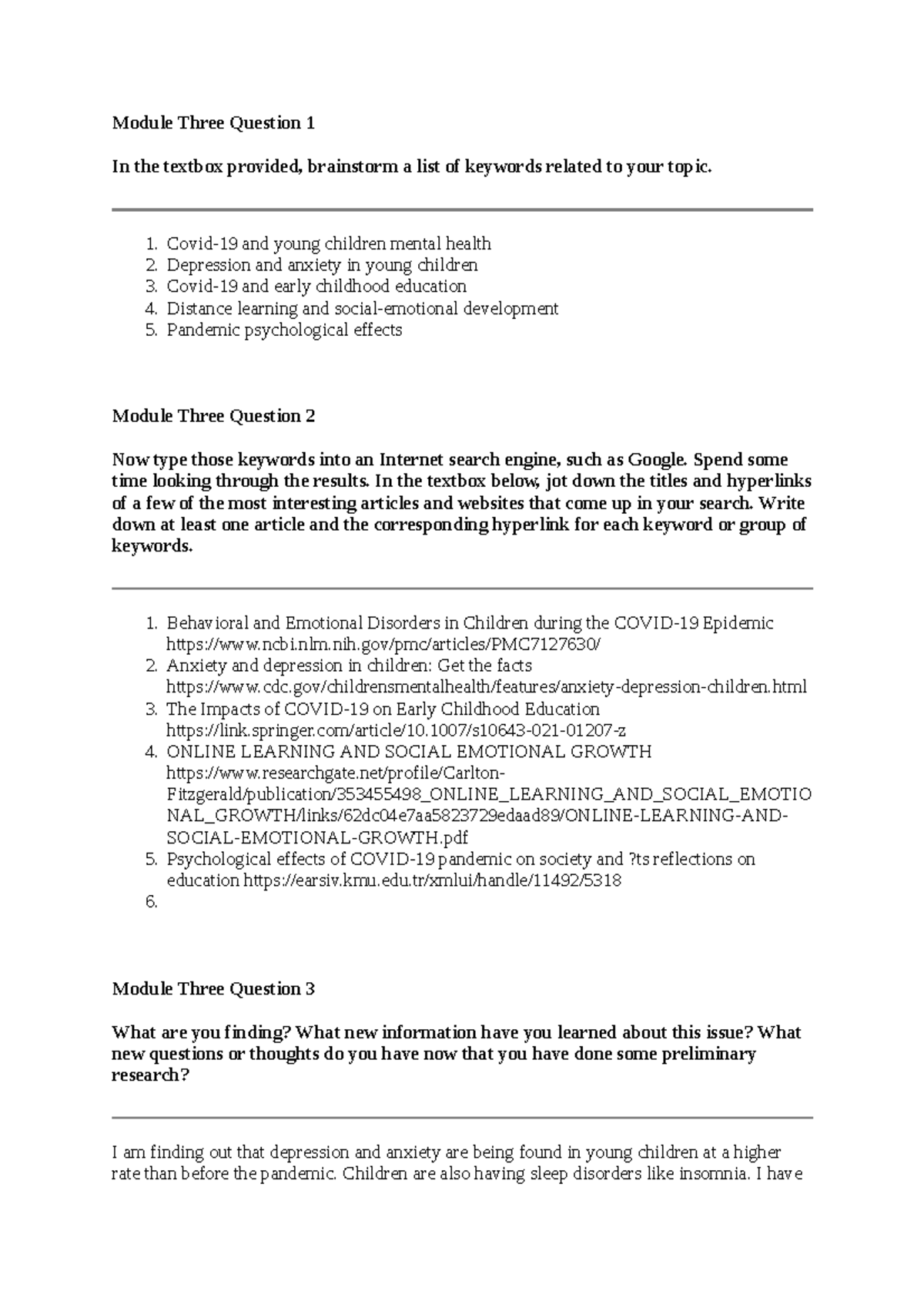 Christopher Hudson SCS 200 Applied Social Sciences week 3 - Module ...