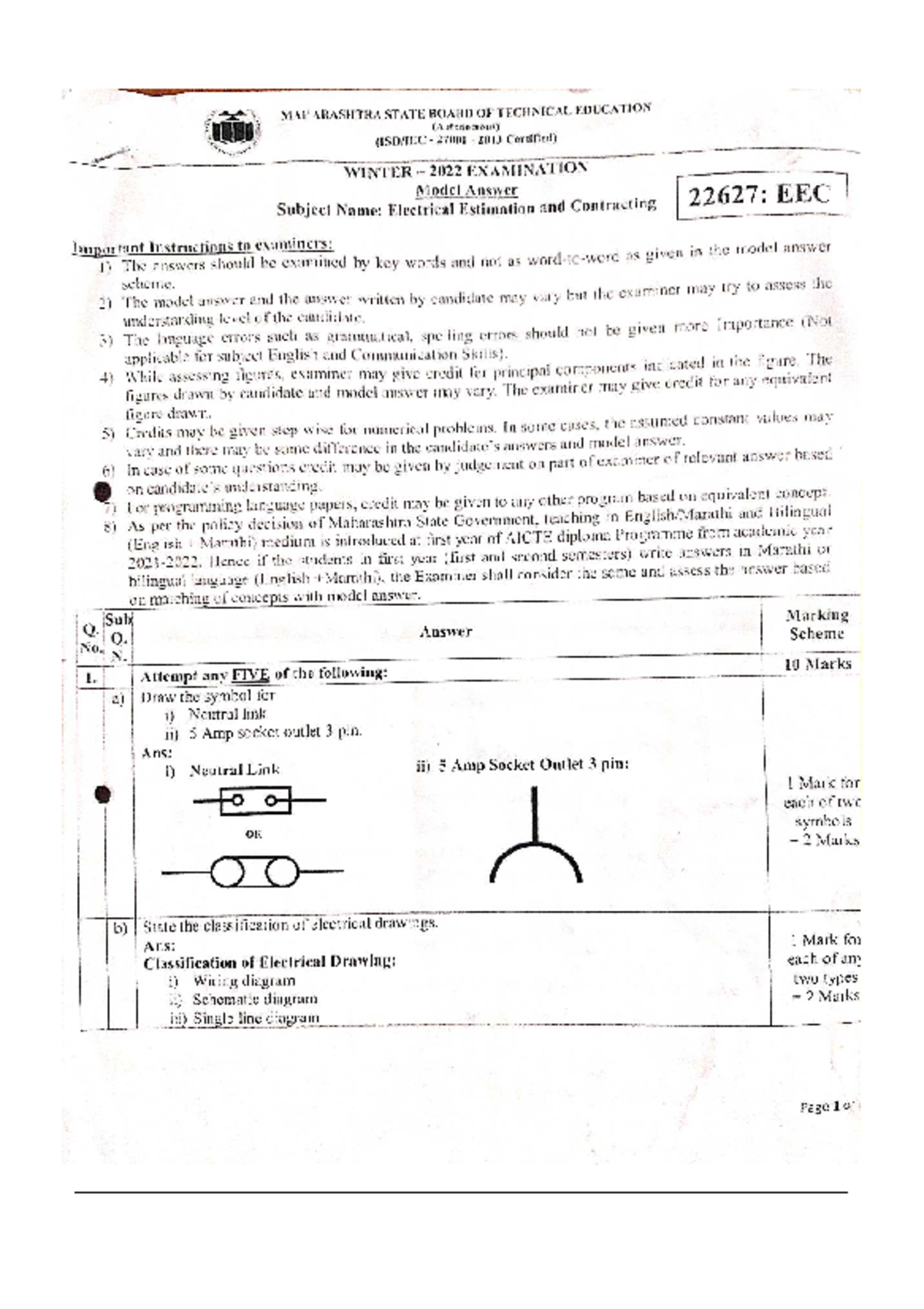 22627 W22 - Hii - Electrical engineering - Studocu