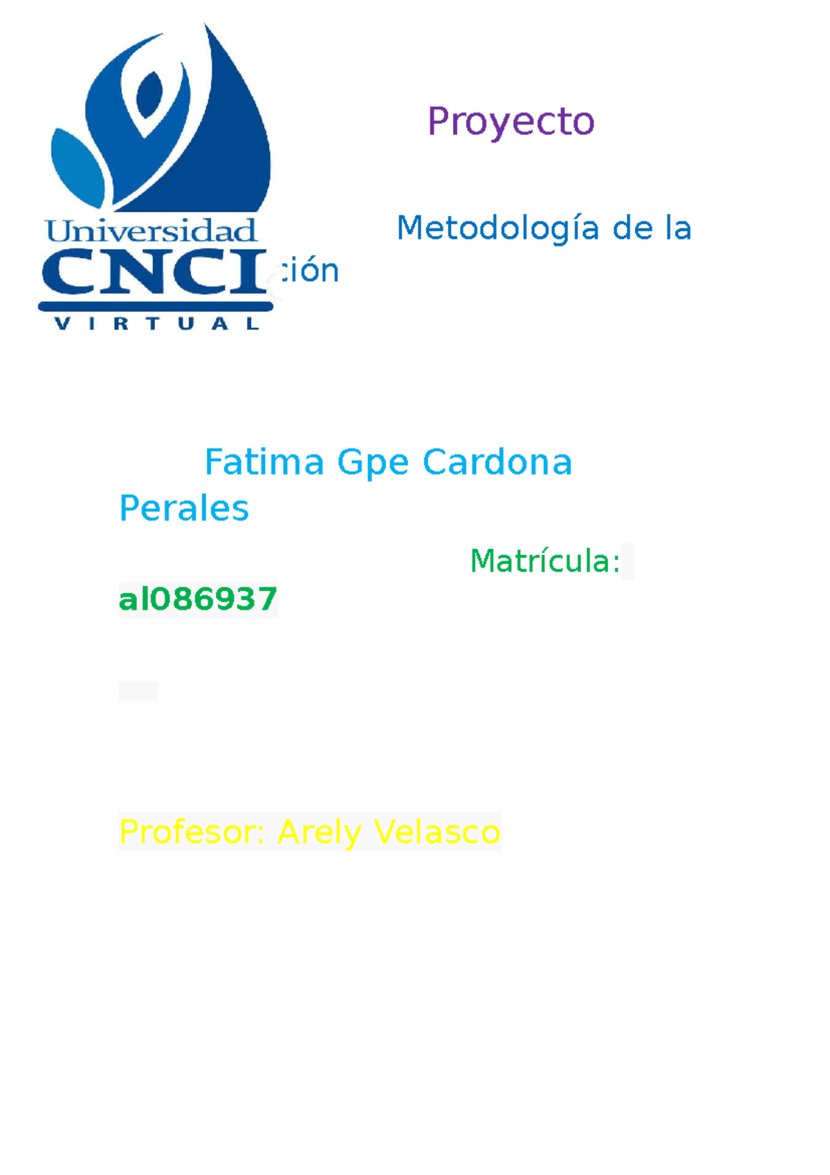 Meteorología Proyecto - Proyecto Modular Metodología de la ...