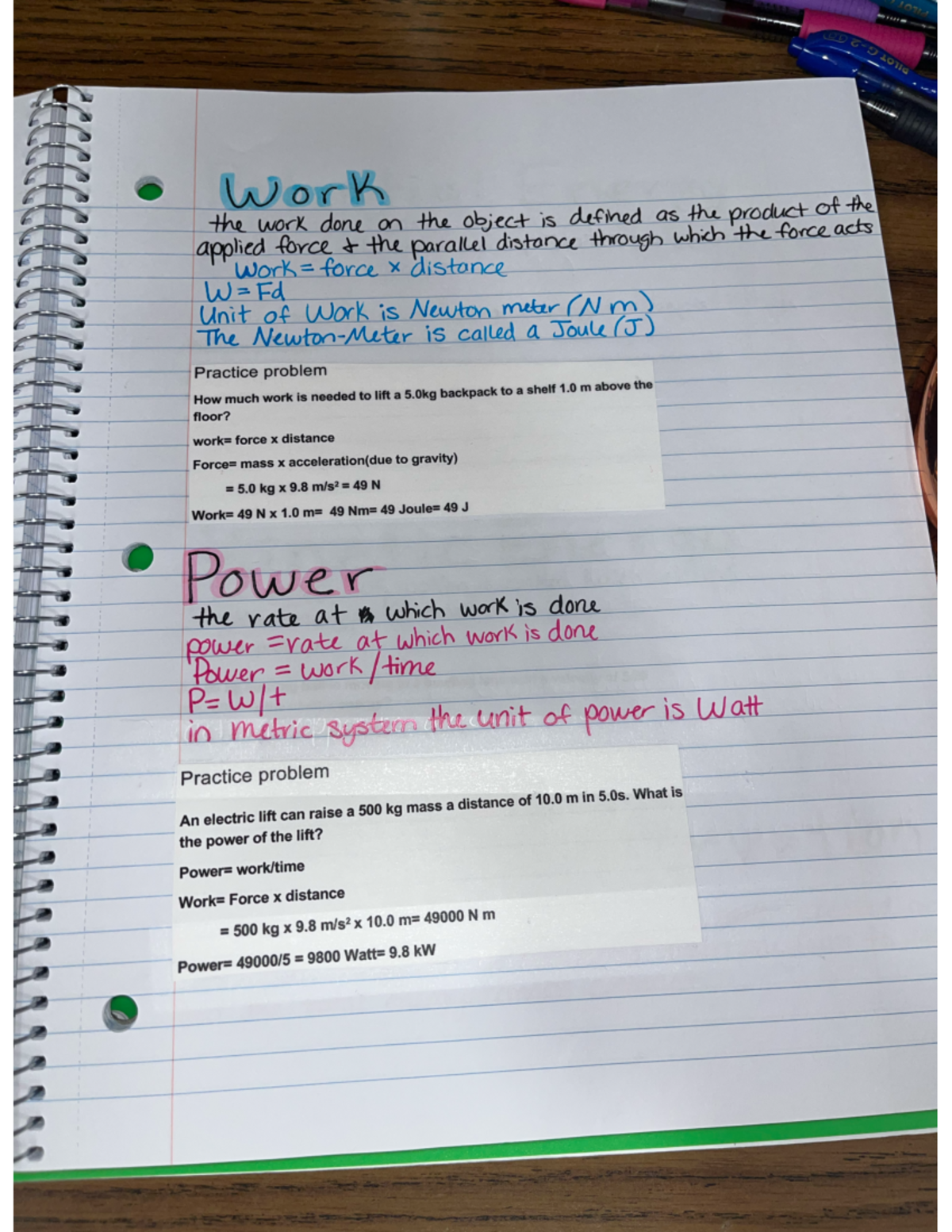 Physical Science Notes - PHY 101/101L - Studocu