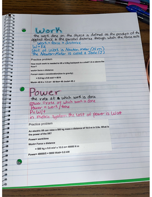 Physical Science Notes - PHY 101/101L - Studocu