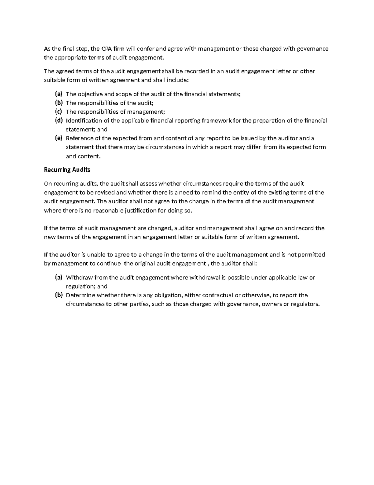 As the final step - scvdf ddvdv - As the final step, the CPA firm will ...