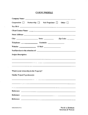 Condo project evaluation form - - Studocu
