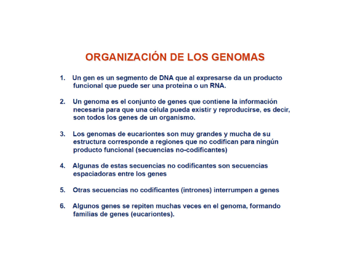 D3 Lectura-3 - Lectura 3 sobre la organización de los Genomas - Gen y ...