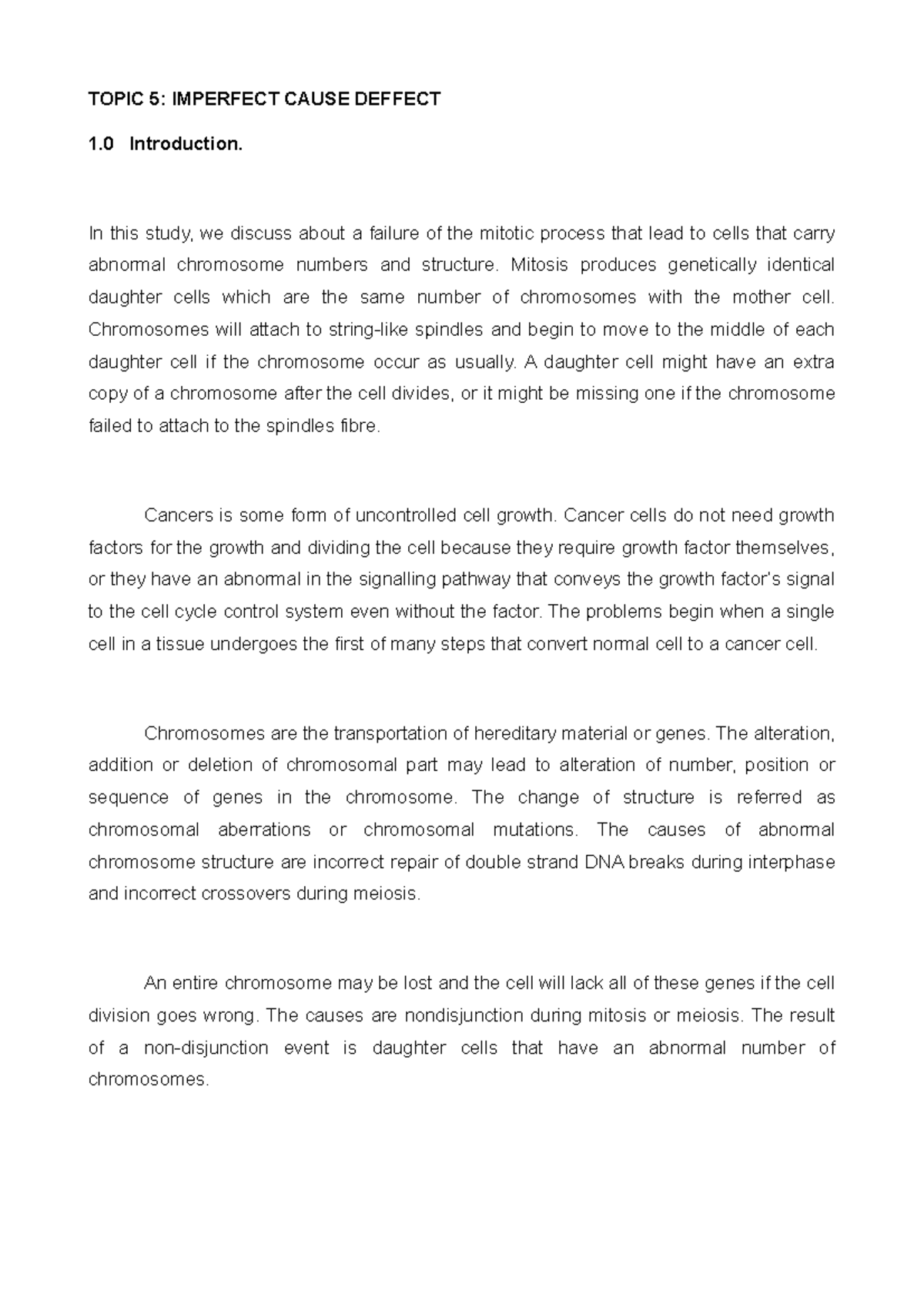 BIO 150 Finalized - bio150 assignment - Cell and metabolism - UiTM ...