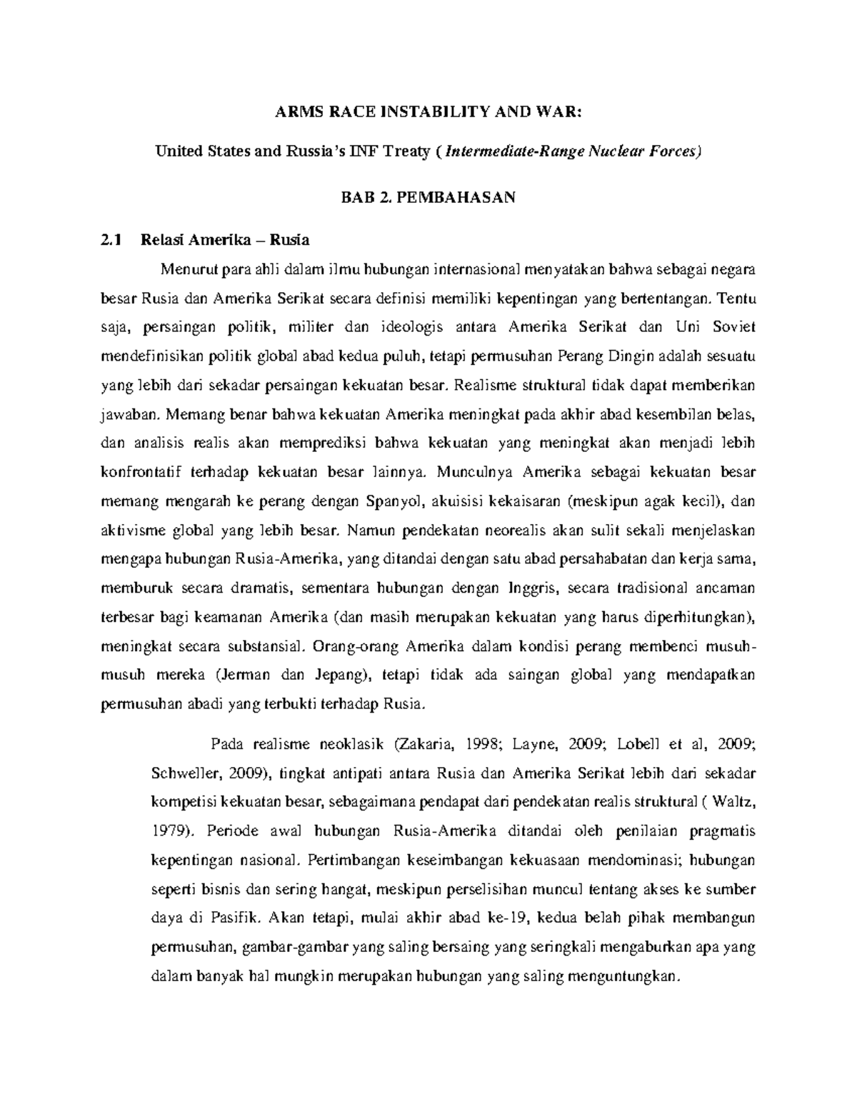 United States and Russia’s INF Treaty ( Intermediate-Range Nuclear ...