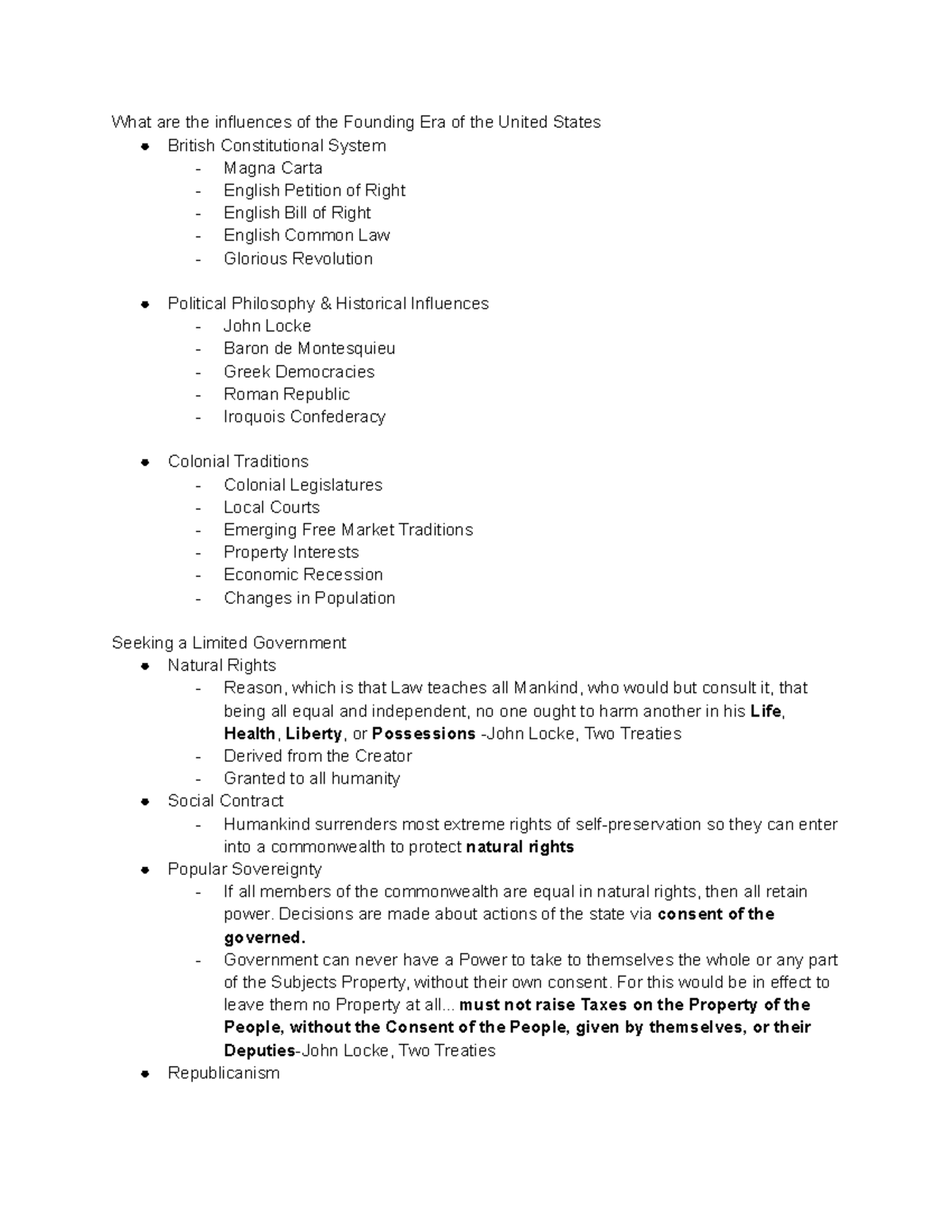 AP Government 1.1 Ideals of Democracy - What are the influences of the ...