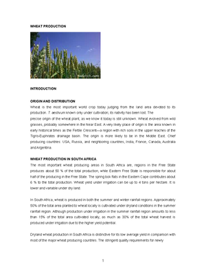 Maize Production - MAIZE PRODUCTION INTRODUCTION Maize is the third ...