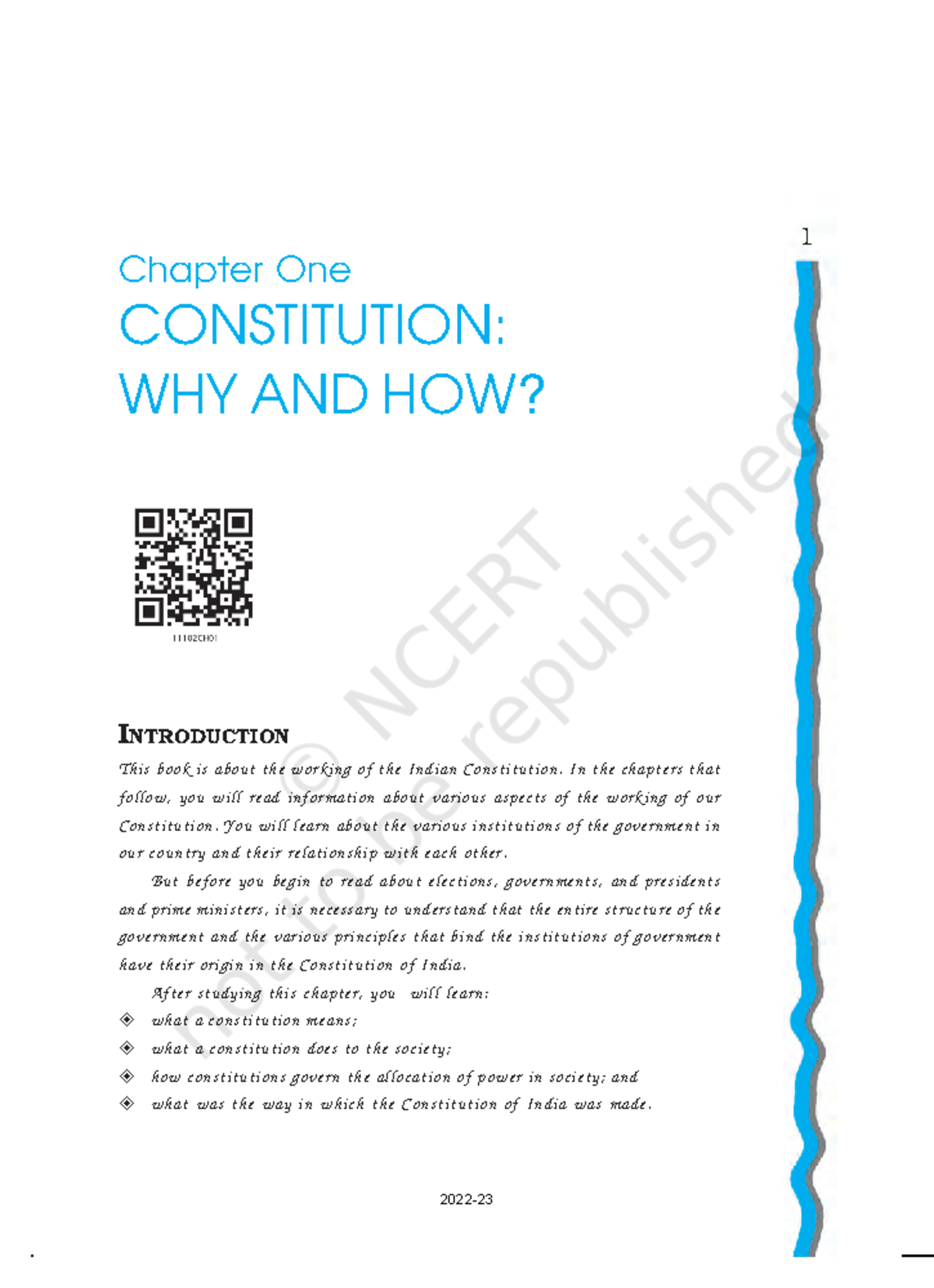 Keps201 - helpful notes for llb student - 1 Chapter 1: Constitution ...