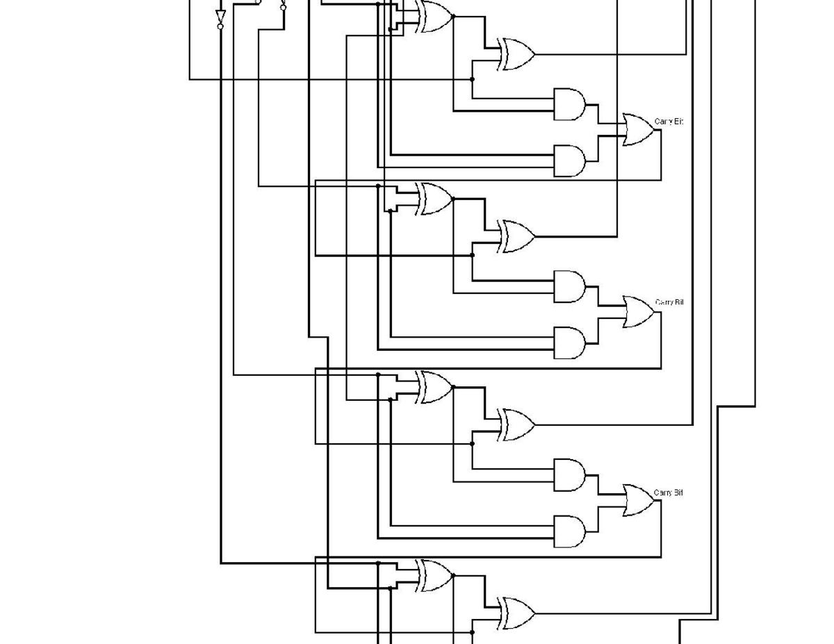 4 bit subtractor circuit - CS 1104 - Studocu