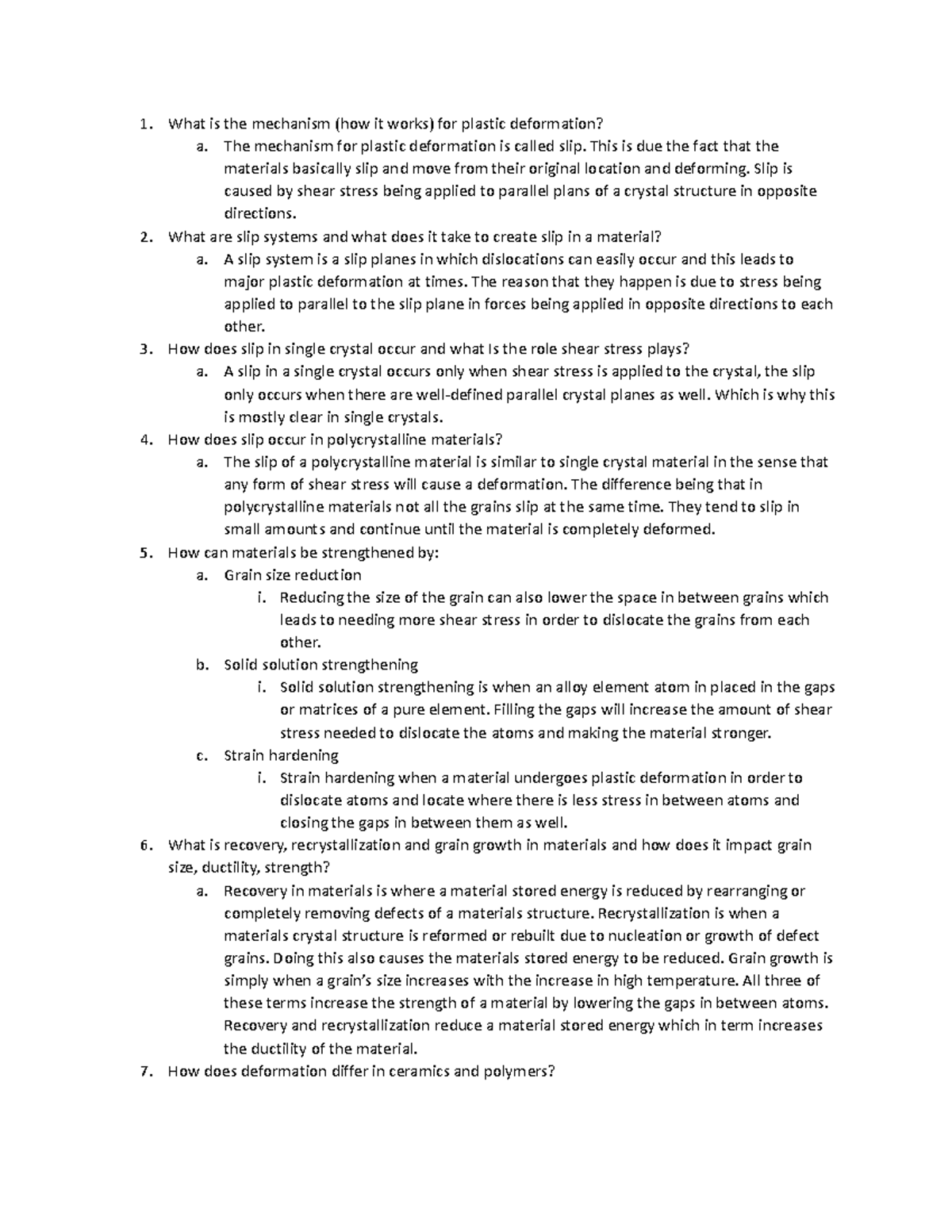 Ch 8 Pre-reading - Pre-reading Assignment - What is the mechanism (how ...