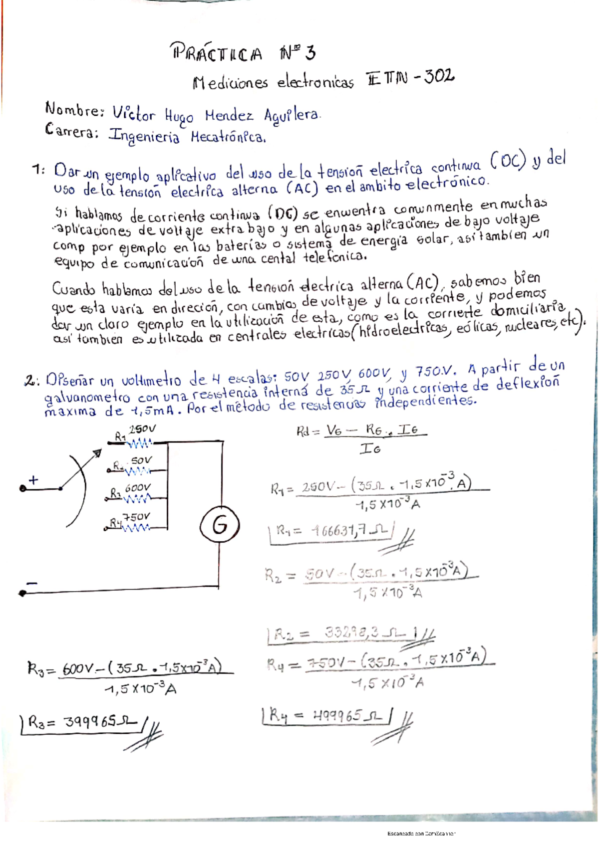 Practica 3 Etn 302 Termodinamica Tecnica Studocu