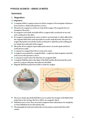 Physical Sciences Learner Support Document GRADe 10 - Studocu
