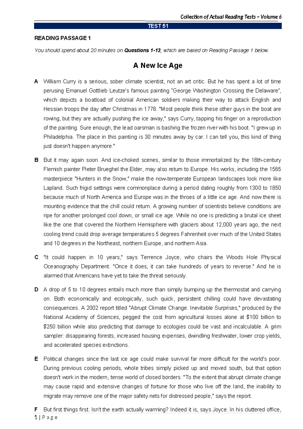 2019-Volume-6 IELTS - Collection of Actual Reading Tests – Volume 6 ...