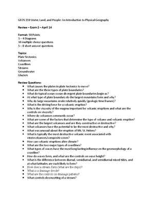 GEOS 110 DQ 3 - Assignment - GEOS 110 DQ 3 Why are map projections ...