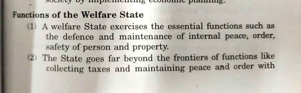 Obligations of welfare state - Political Science - Studocu